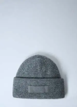 Jacquemus Logo Motif Beanie Hat