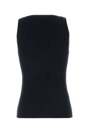 Miu Miu Midnight Cotton Tank Top