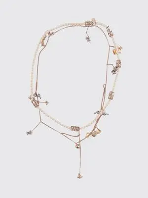 Max Mara Metal And Resin Necklace - Multicolor