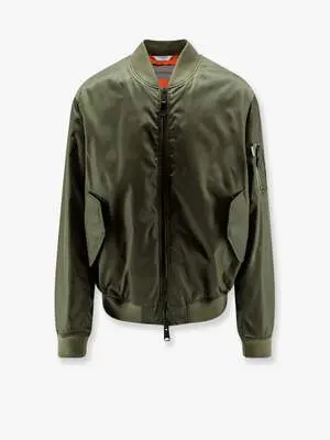 Balenciaga Nylon Bomber With Orange Lining - Yellow