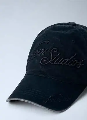 Acne Studios Embroidered Logo Cap