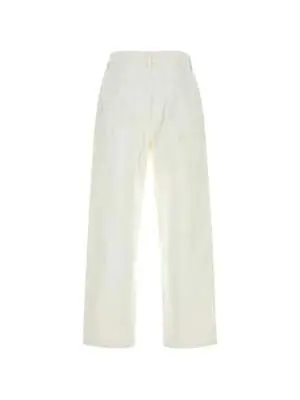 JIL SANDER White Denim Jeans