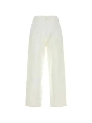 JIL SANDER White Denim Jeans - Multicolor