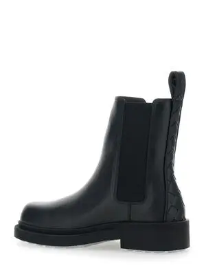 Bottega Veneta Intreccio Ankle Boots - Multicolor