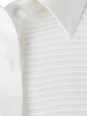 TOM FORD Pleated Bib Shirt