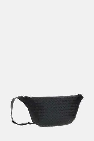 Bottega Veneta Round Sling Bag Intrecciato