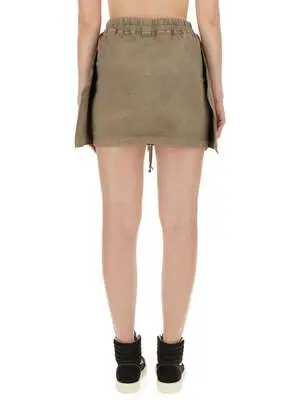 Rick Owens Mini Lido Skirt - Blue
