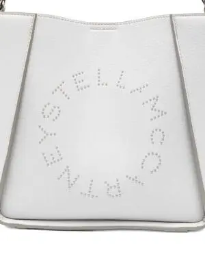 Stella McCartney Shoulder Bag With Logo Detail - Gray