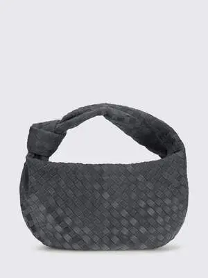 Bottega Veneta Jodie Intrecciato Suede Bag - Blue
