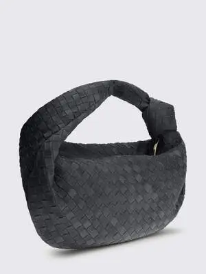 Bottega Veneta Jodie Intrecciato Suede Bag - Blue