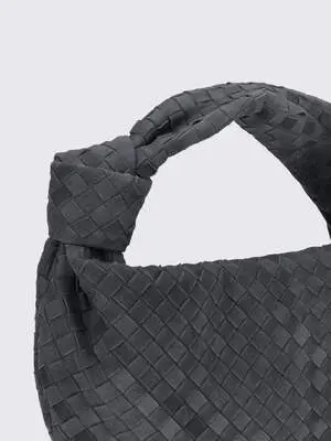 Bottega Veneta Jodie Intrecciato Suede Bag - Blue