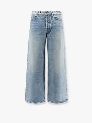 GOLDEN GOOSE Straight Leg Denim Jeans - Blue