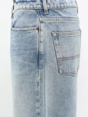 GOLDEN GOOSE Straight Leg Denim Jeans - Blue