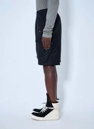 Rick Owens Cargobela Shorts - Black
