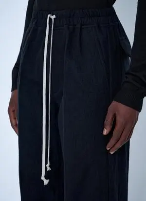 Rick Owens Dietrich Drawstring Pants - Black
