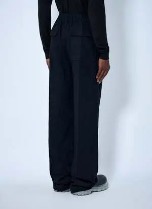 Rick Owens Dietrich Wide-leg Drawstring Trousers