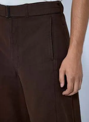 LEMAIRE Twisted Belted Pants