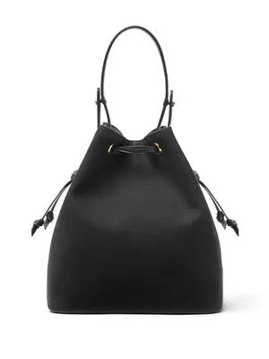 Versace La Medusa Bucket Bag - Black