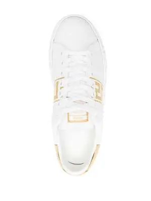 Versace Leather Sneakers