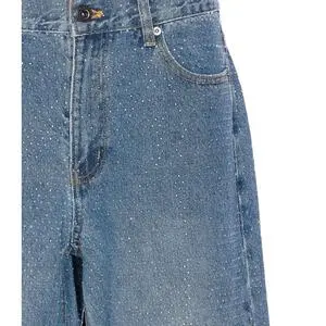 SELF-PORTRAIT Rhinestone Jeans