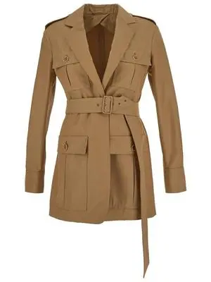 Max Mara Sacco Single Breasted Jacket - Multicolor
