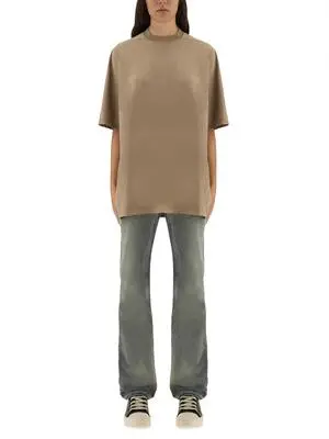 Rick Owens Jumbo T-shirt - Cream