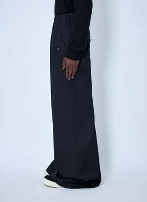 Rick Owens Wide Bela Trousers - Black