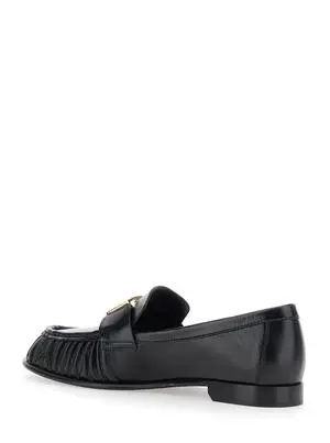 Fendi Leather Loafers