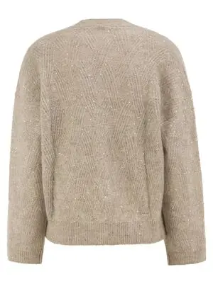 Peserico Knitted Cardigan - Cream