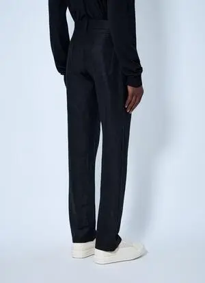 Rick Owens Straight-leg Denim Trousers - Black