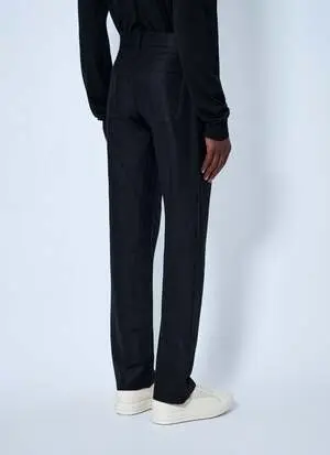 Rick Owens Straight-leg Denim Trousers - Black