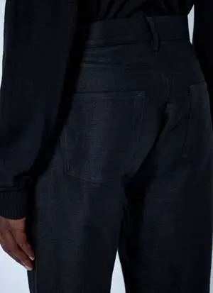 Rick Owens Straight-leg Denim Trousers - Black