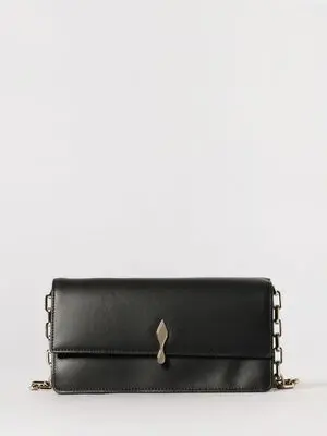 CHRISTIAN LOUBOUTIN Bettina Nappa Leather Bag - Black
