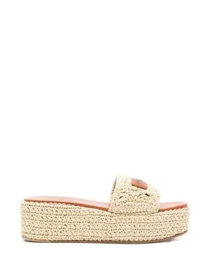 Versace Strappy Espadrilles