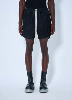 Rick Owens Drawstring Shorts - Black