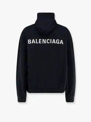 Balenciaga Cotton Hooded Sweatshirt