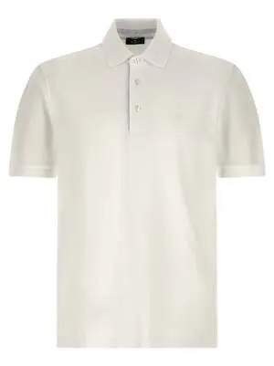 Etro Pegaso' Polo Shirt - White