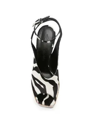Attico Ornella Platform Sandals - Multicolor