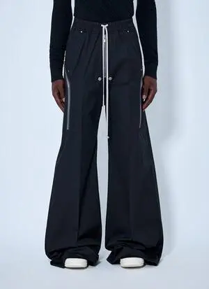 Rick Owens Heizer Belas Cotton Pants - Black