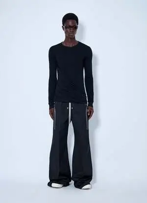 Rick Owens Heizer Belas Cotton Pants - Black