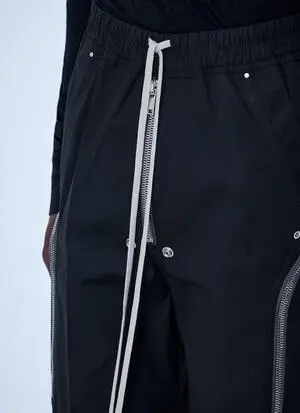 Rick Owens Heizer Belas Cotton Pants - Black