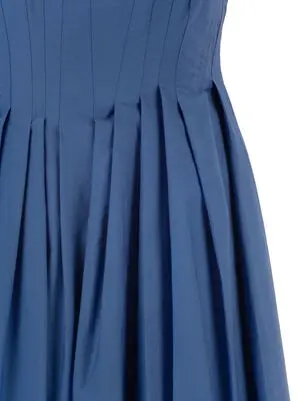 Sportmax Structured Cotton Dress - Multicolor