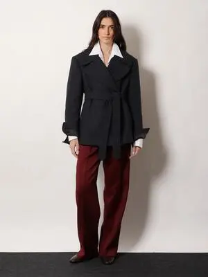 Dries Van Noten Wool Trousers