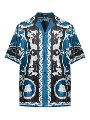 Versace Button-down Shirt - Blue
