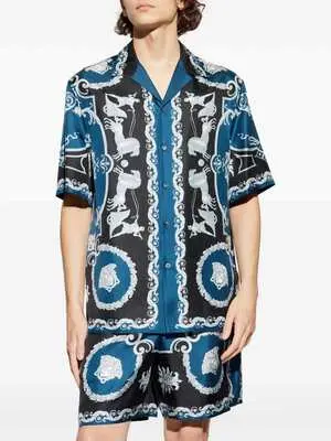 Versace Button-down Shirt - Blue