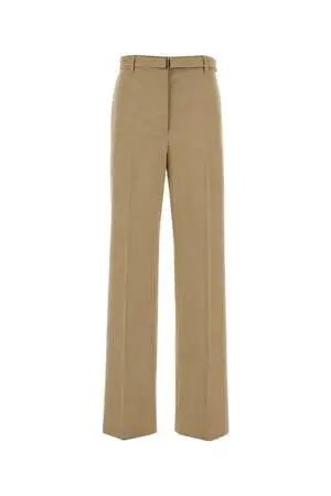 Prada Beige Cotton Pant - Brown