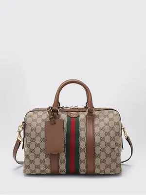 Gucci Ophidia Gg Jacquard Monogram Canvas Top Handle Bag