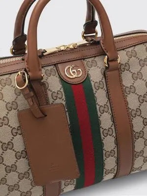 Gucci Ophidia Gg Jacquard Monogram Canvas Top Handle Bag