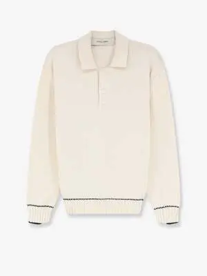 GOLDEN GOOSE Ribbed Cotton Sweater - Multicolor