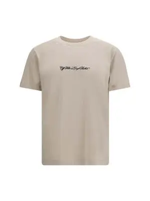 Off-White Script Arrow T-shirt - Cream